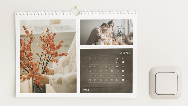 Fotokalender für 2021 mit eigenen Fotos gestalten und drucken lassen