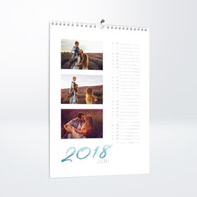 Fotokalender für 2018 mit eigenen Fotos gestalten und drucken lassen