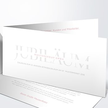 Einladungskarten zum Jubiläum, verschiedene Anlässe, lassen Sie sich ...