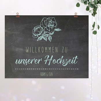 Wegweiser und Hochzeitsschilder für Ihre Hochzeit, stilvolles ...