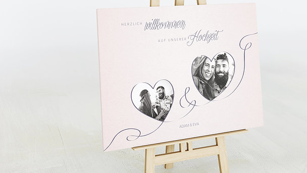 Wegweiser und Hochzeitsschilder für Ihre Hochzeit, stilvolles ...