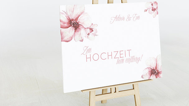 Wegweiser und Hochzeitsschilder für Ihre Hochzeit, stilvolles ...